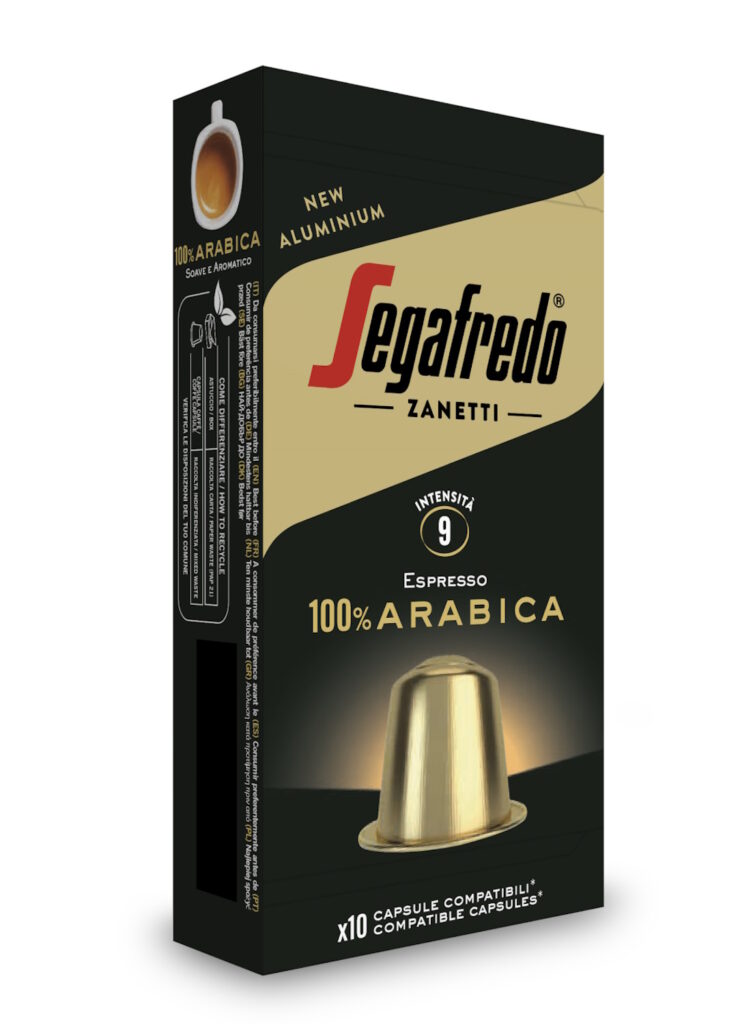 Segafredo 100% Arábica 10 cápsulas - Segafredo